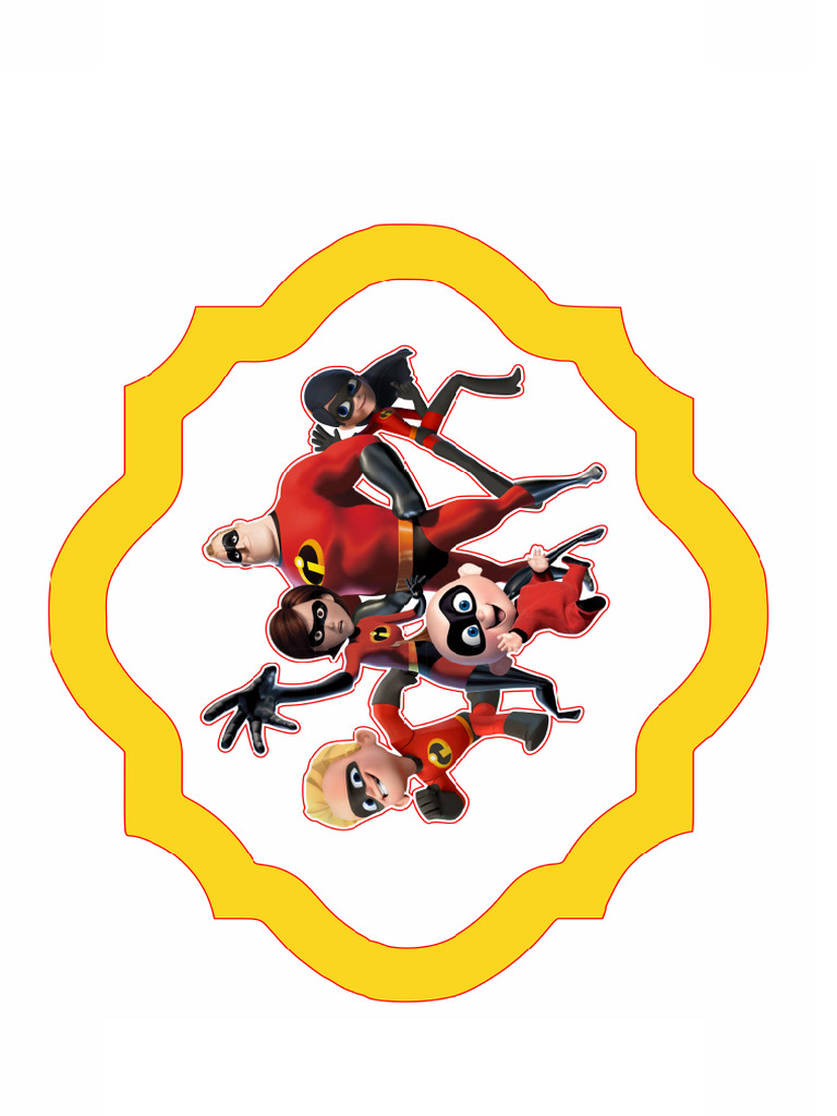 Topper Os Incriveis 3 | PDF