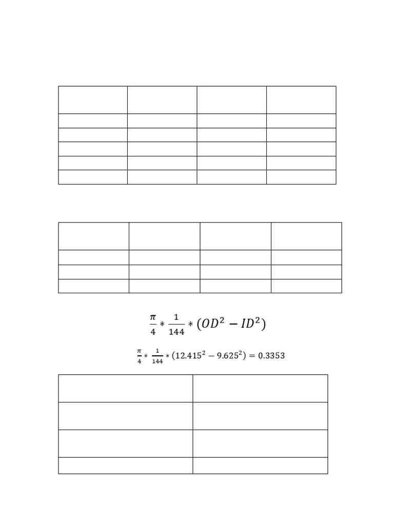 Volume Cement Calculation 8637 | PDF | Casing (Borehole) | Building ...