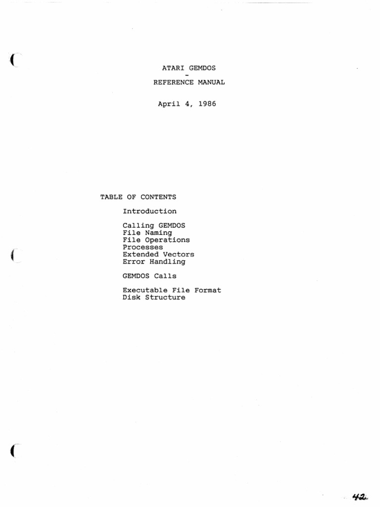 Gem 0042 | PDF | Filename | Computer File