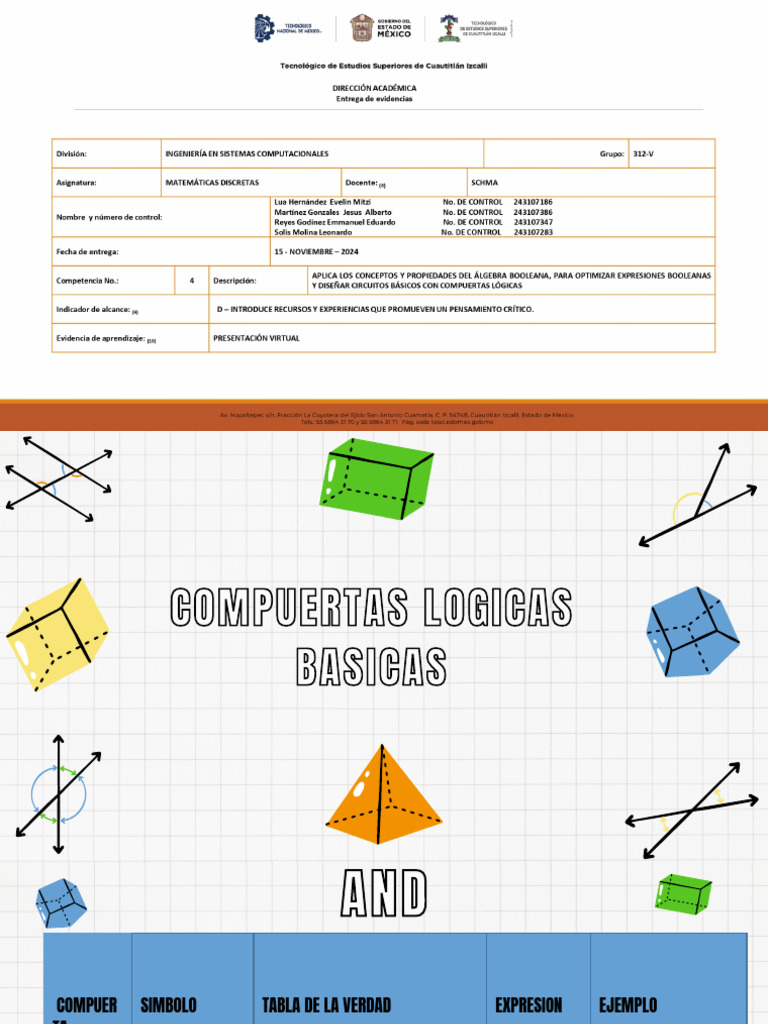 Compuertas Logicas | PDF
