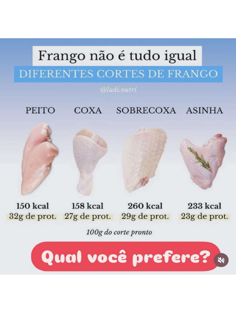Partes Do Frango | PDF