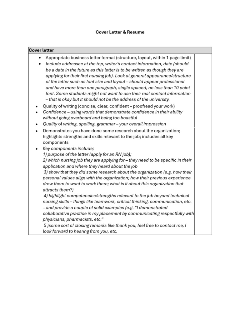 Cover Letter & Resume | PDF | Proofreading