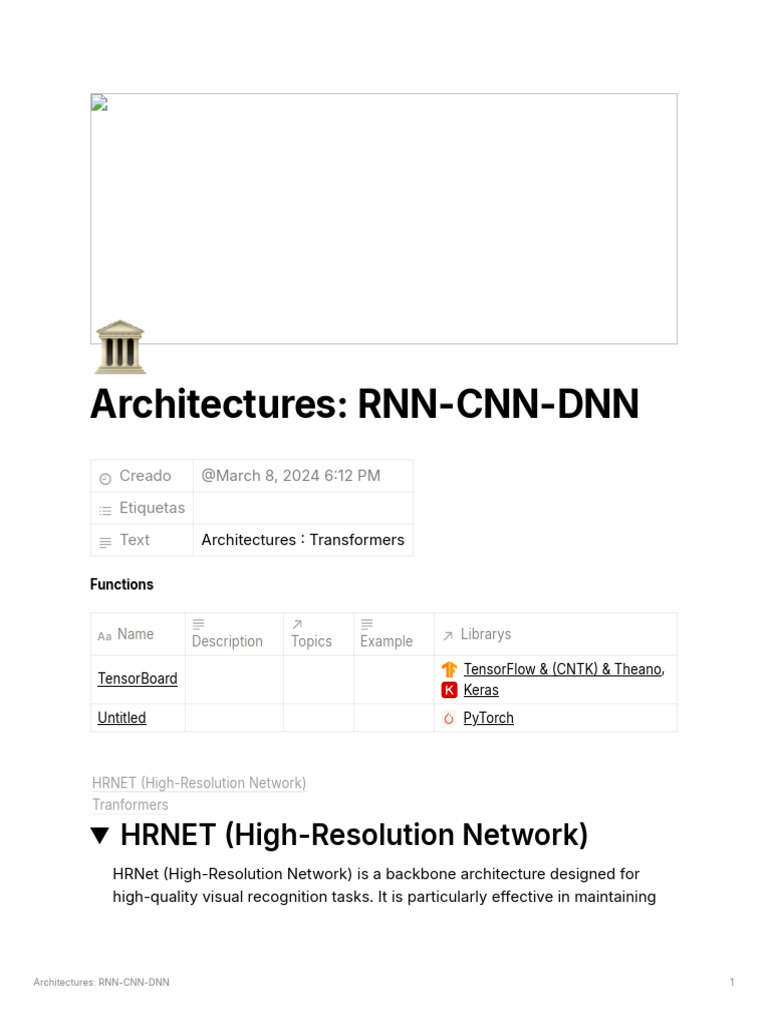 HRNet-W32: High-Resolution Network Overview | PDF | Image Segmentation ...
