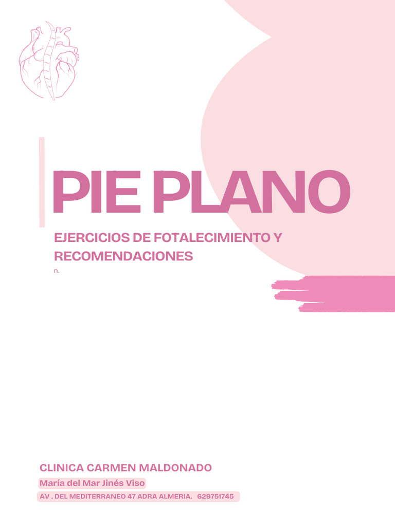 Ejercicios para Niños con Pie Plano | PDF