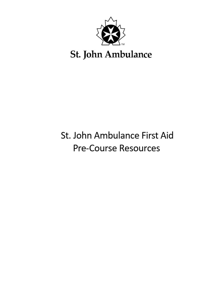 Pre-Course Student Info Sheet - 0 | PDF | First Aid | Medical Emergencies