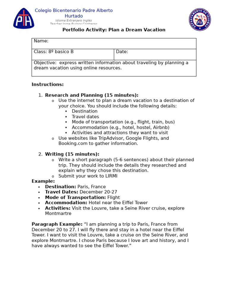 Portfolio Activity | PDF