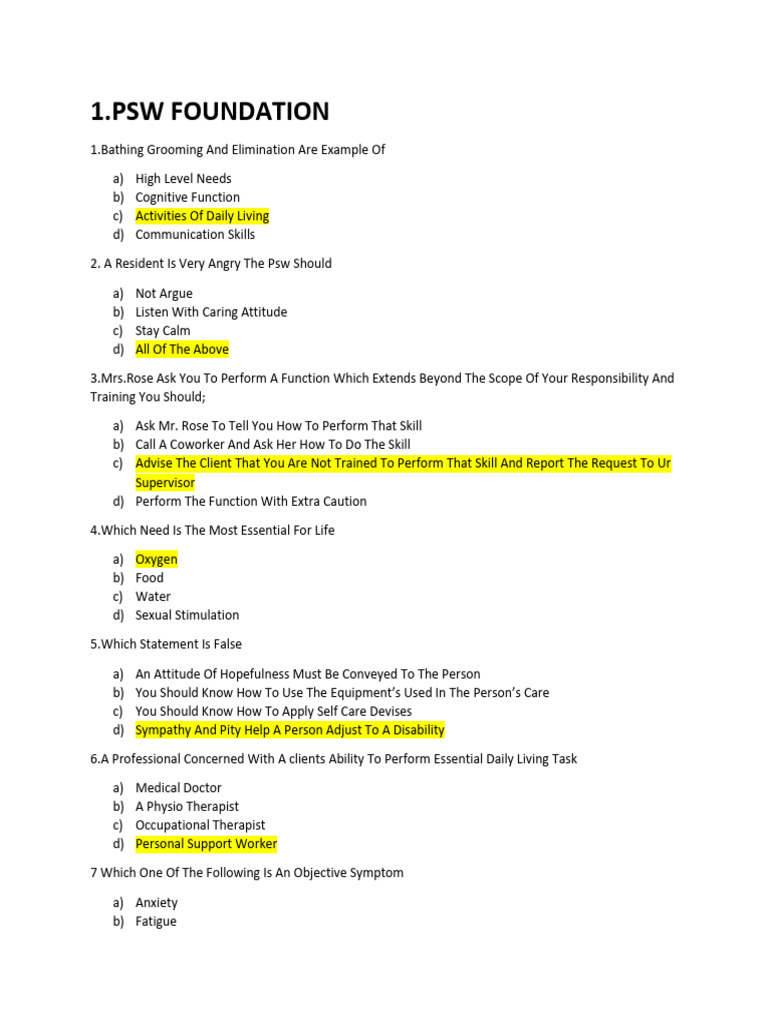 PSW Final Merged | PDF | Foods