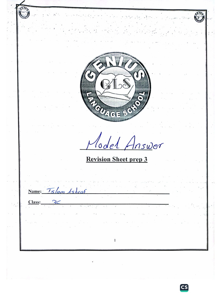 Final Revision Prep 3 | PDF