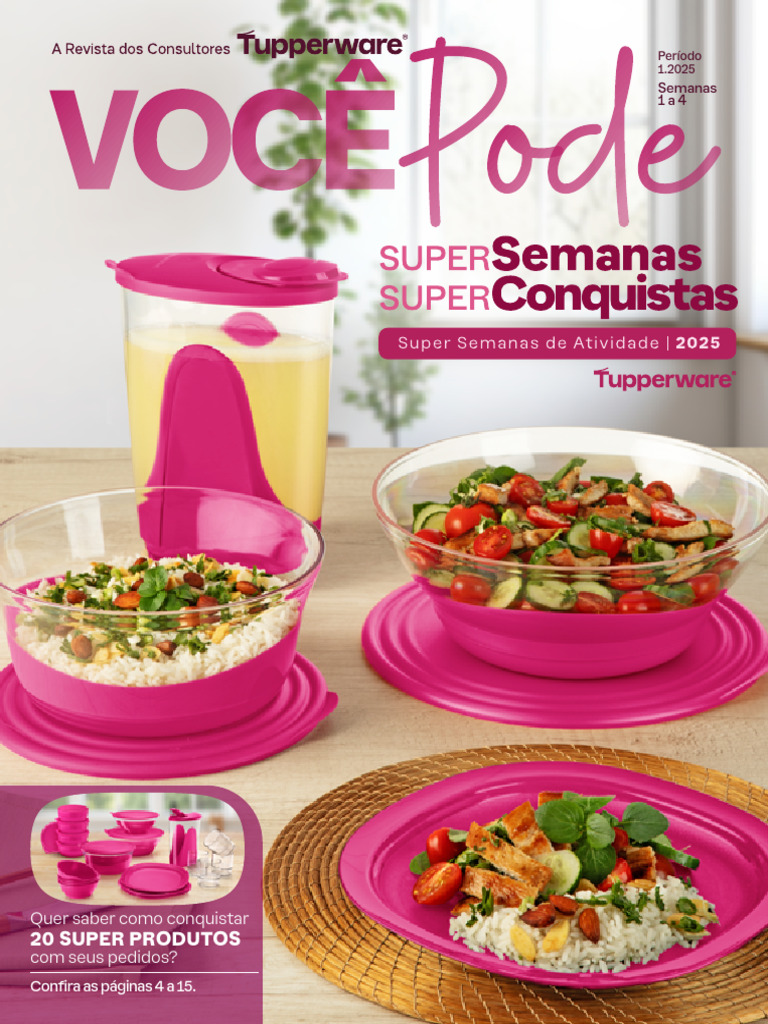 TUPPERWARE Revista VOCÊ PODE - 2025.01 | PDF