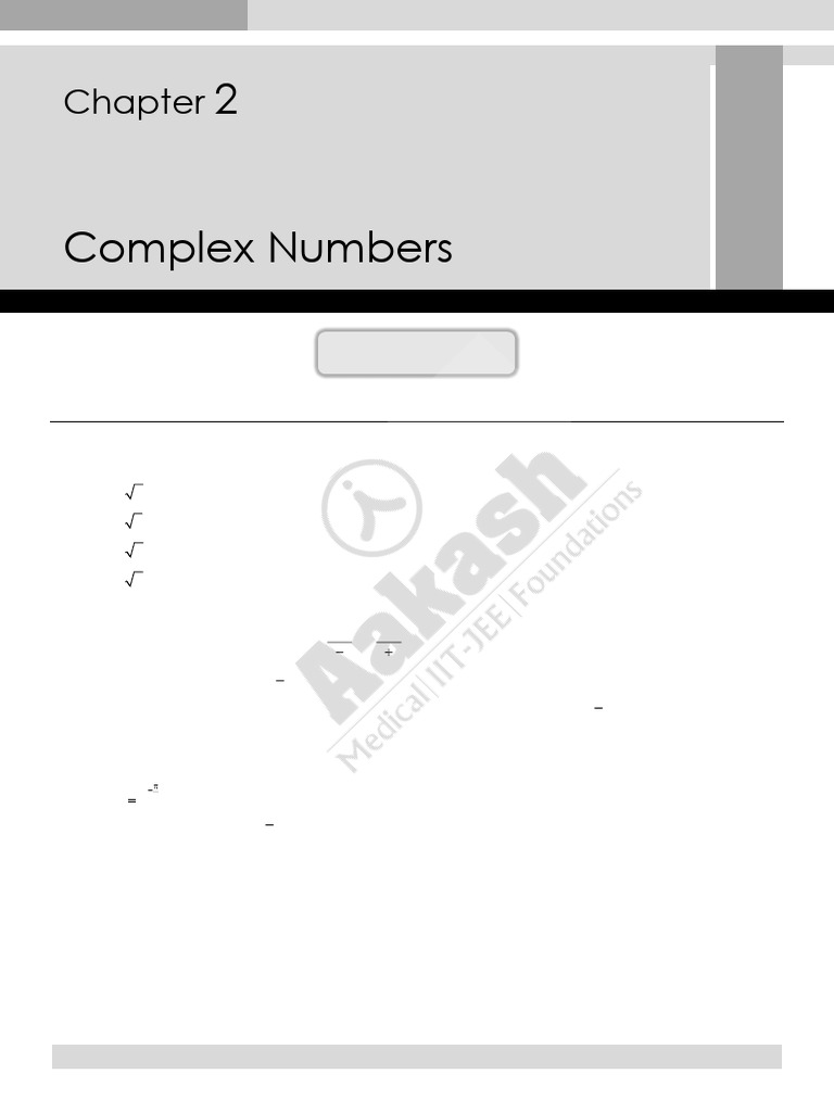 02. Complex Numbers Final | PDF | Complex Number | Ellipse