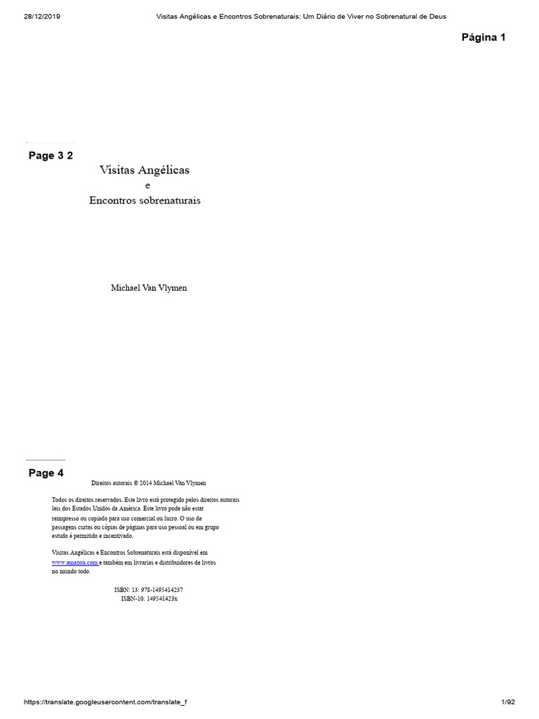 Visitas Angélicas e Encontros Sobrenaturais | PDF | Elias | Deus