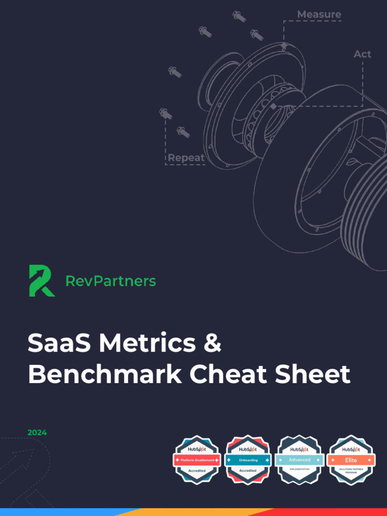 SaaS Metrics Cheat Sheet 2024 | PDF | Business | Business Economics
