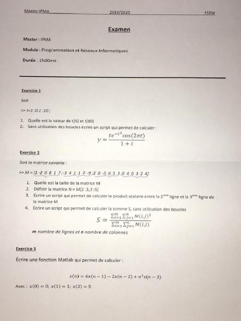 Exam Info | PDF