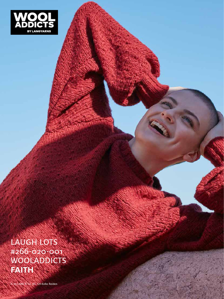 Ly Pattern | PDF | Knitting | Gauge (Knitting)