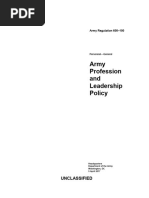 Adrp 1 | PDF | Profession | Autonomy