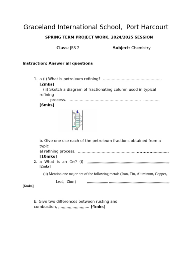 jss-2-chem-st-project-24-docx | PDF