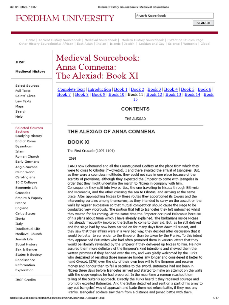 Internet History Sourcebooks_ Medieval Sourcebook | PDF | Franks ...