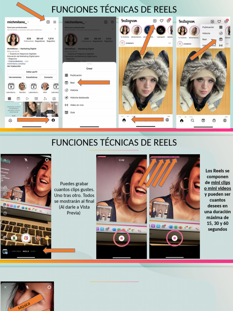 Funciones Técnicas de Reels | PDF