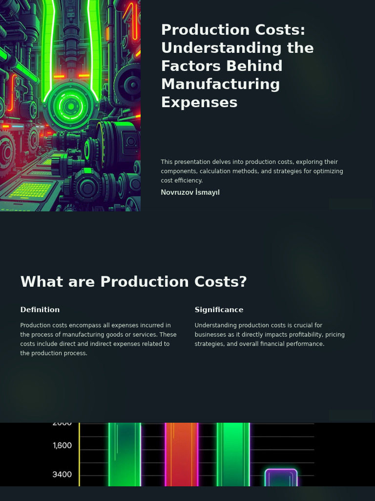 Production vs. Manufacturing Costs Explained | PDF | Cost Of Goods Sold ...
