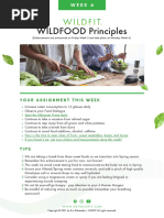 Hunter's Spring Wildfit Back To Spring | PDF | Fat | Cholesterol