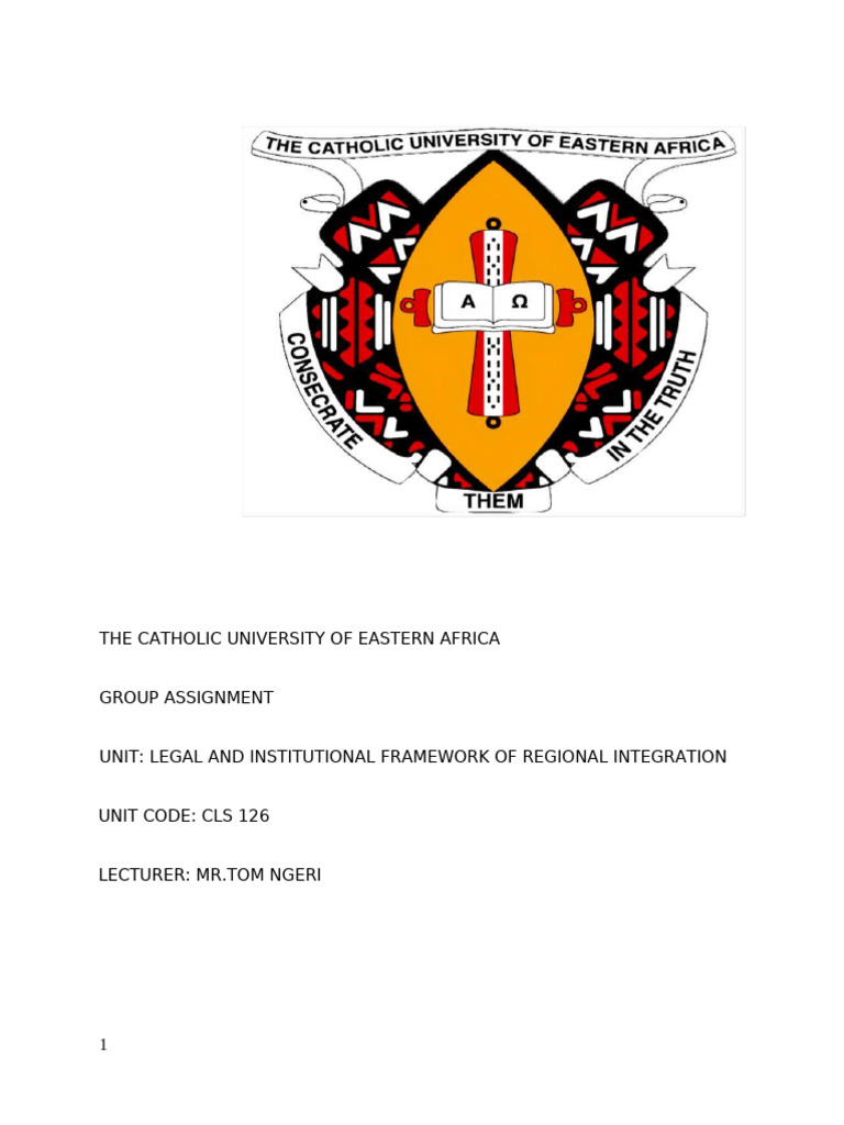 RI GROUP ASSIGNMENT | PDF | African Union | Economies