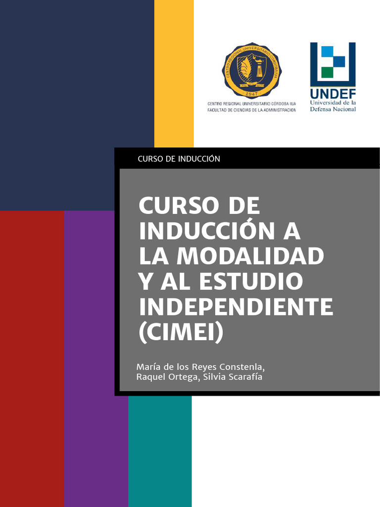 Guia de Estudio CIMEI | PDF | Aprendizaje | Educación a distancia