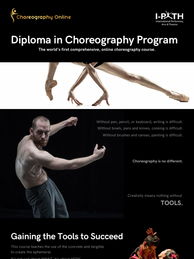 Diploma in Choreography Program - Brochure | PDF | Choreography | Dances