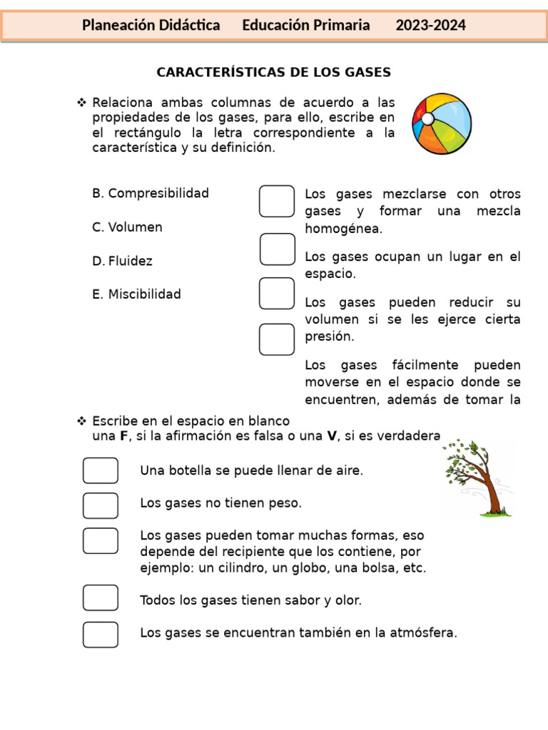 Características de Los Gases | PDF