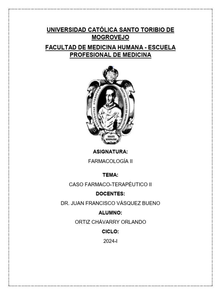 caratula farmaco caso | PDF