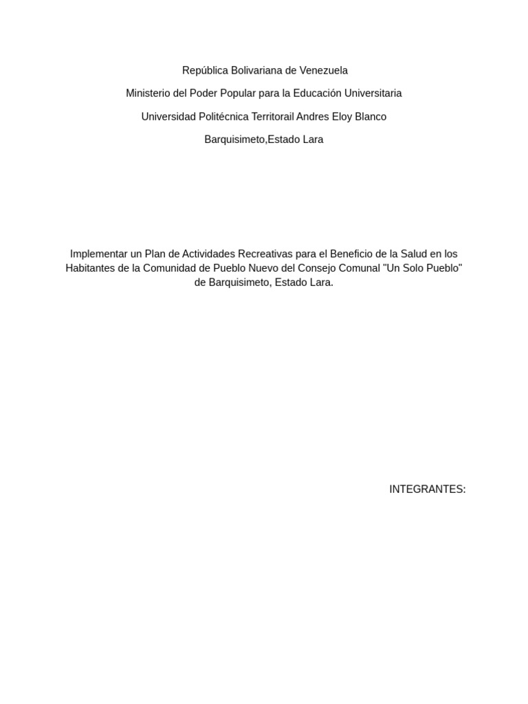 Proyecto de Brenda | PDF