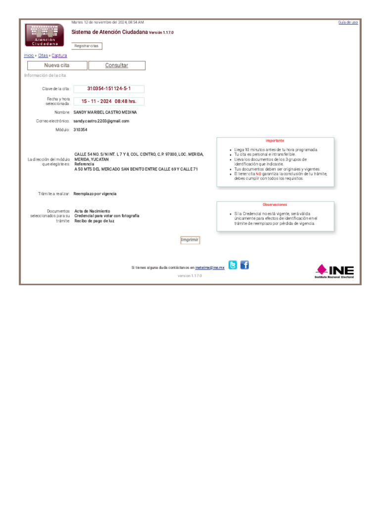 Sistema de Atención Ciudadana Sandy | PDF