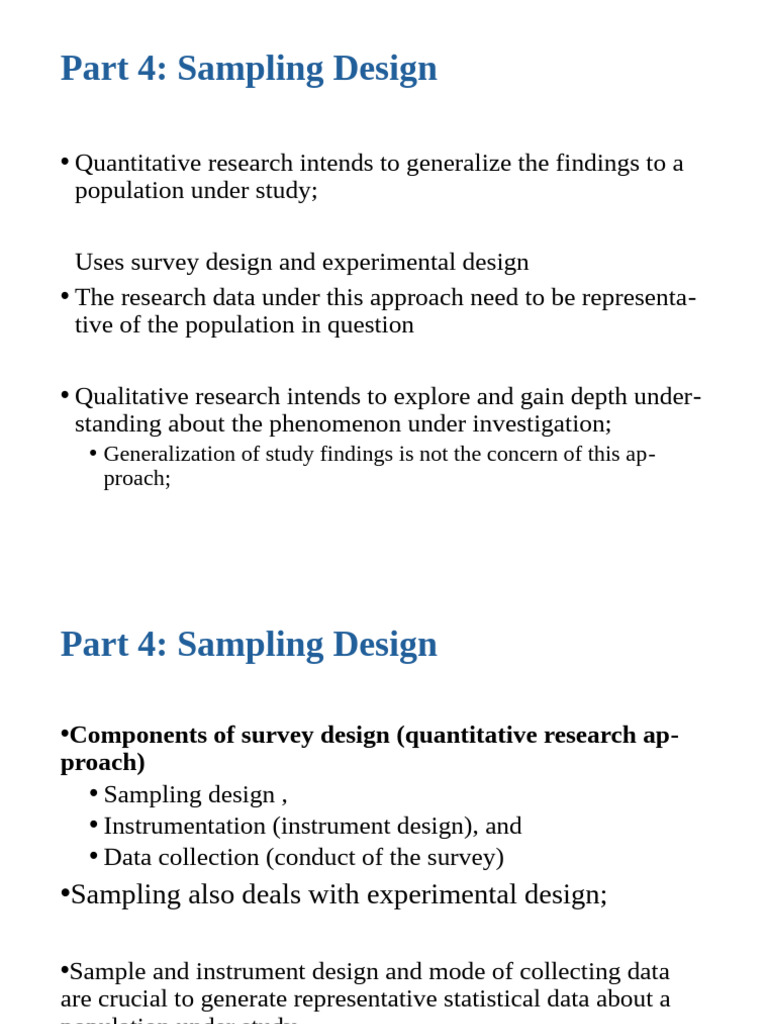 Research 4 | PDF | Sampling (Statistics) | Sample Size Determination