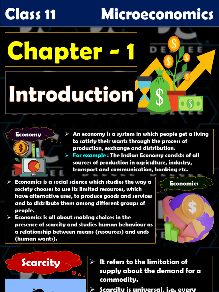 Class 11 Microeconomics Ppt | PDF | Economics | Utility