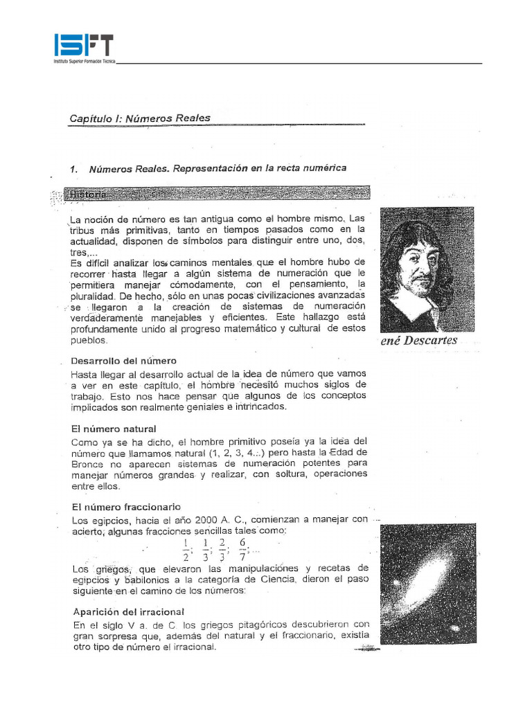 Analisis Matematico 1 - 1er Modulo - Conjuntos Numericos | PDF