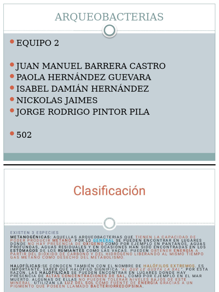 Características y Importancia de Arqueobacterias | PDF | Archaea | Genética
