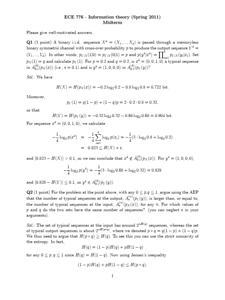 midit11 | PDF | Markov Chain | Statistical Theory