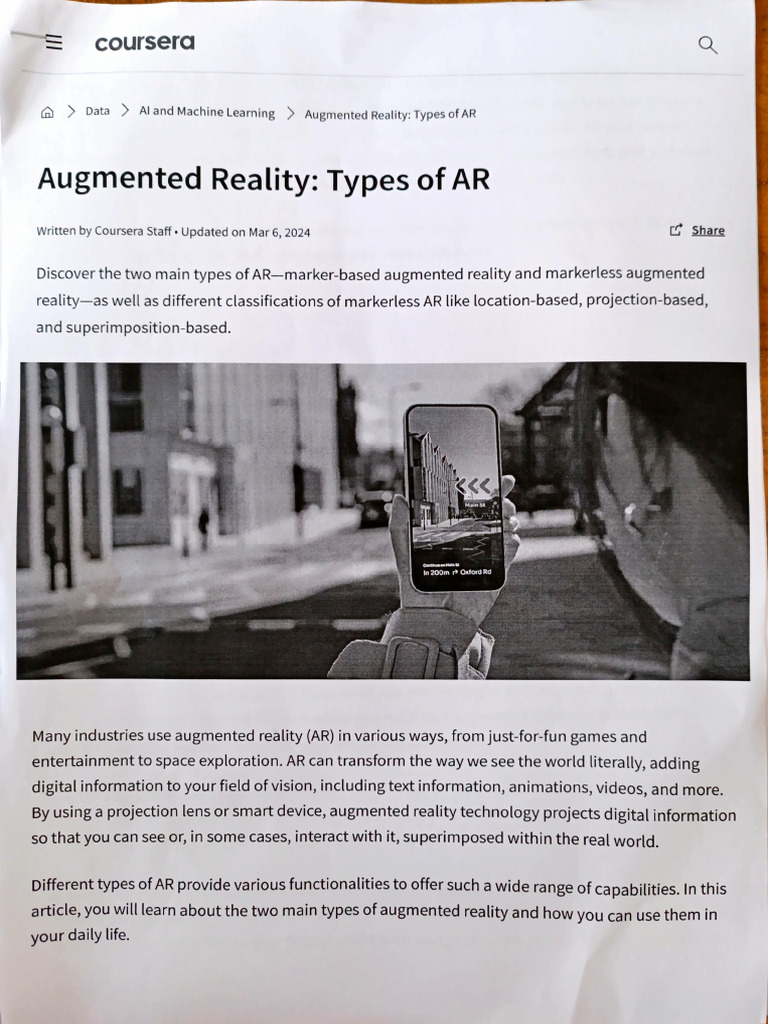 AR Notes | PDF