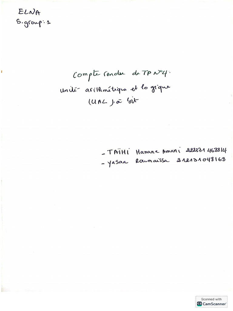 Compte Rendu de Tp4 | PDF