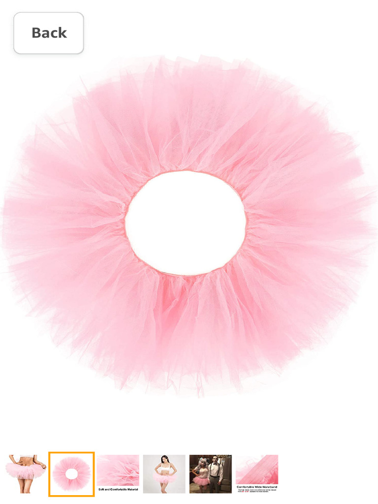 Adult Tutu Skirt, Tulle Tutus For Women, Teens Ballet Skirts Classic 5 ...