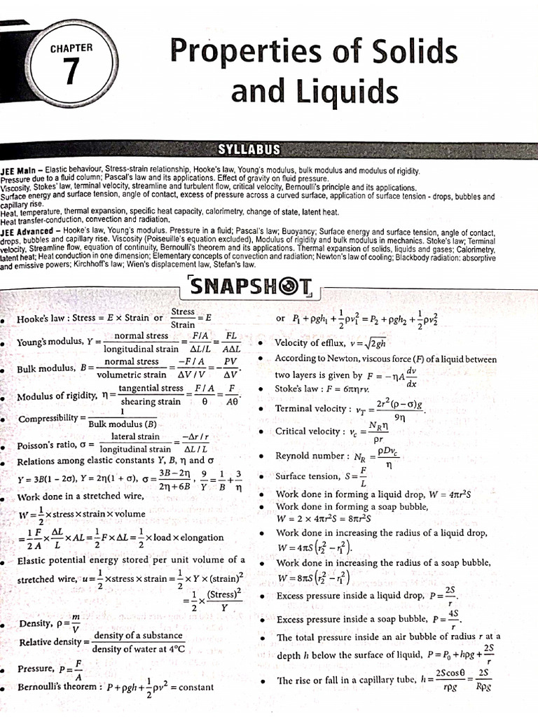 Mechanical Properties of Solids(1) | PDF