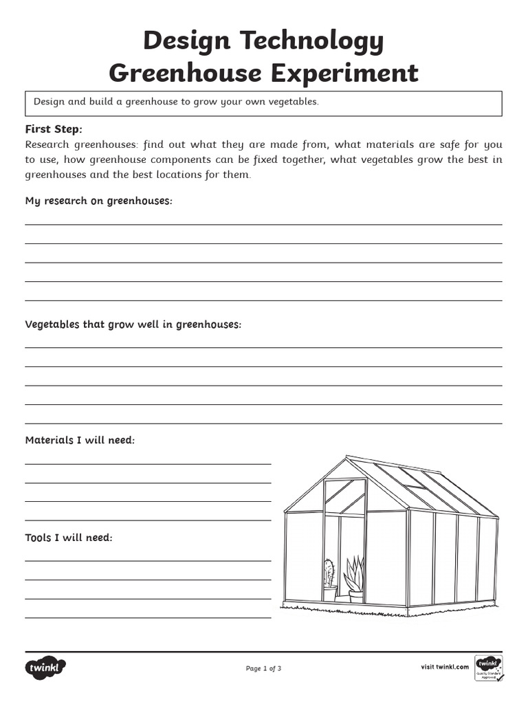 Au t2 D 89 Design A Greenhouse Activity Ver 2 | PDF