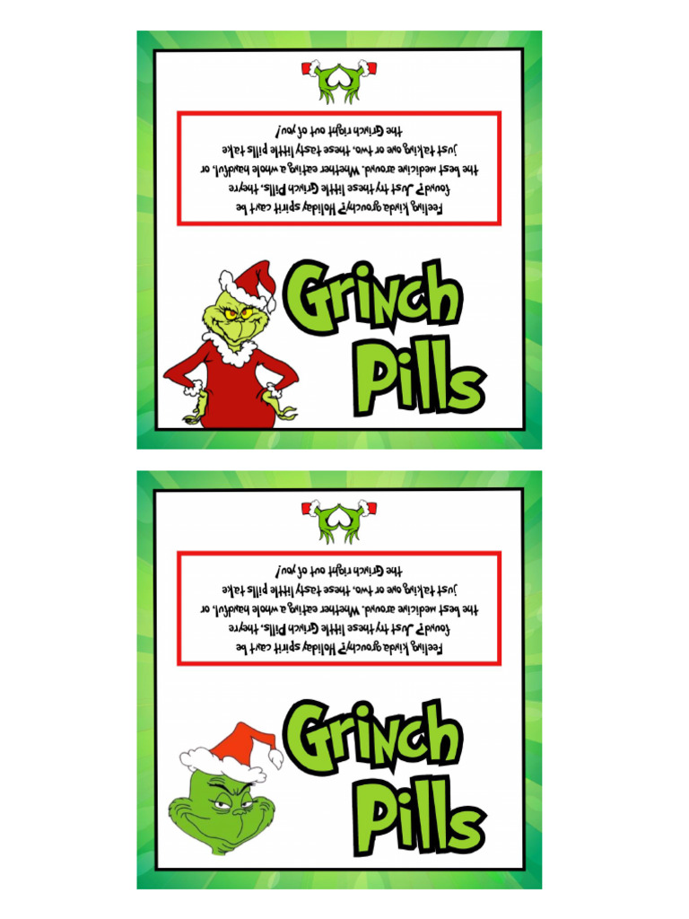 Grinch Pills | PDF