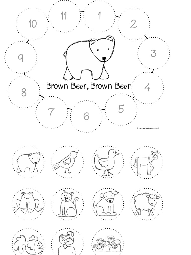 Brown Bear Activity | PDF