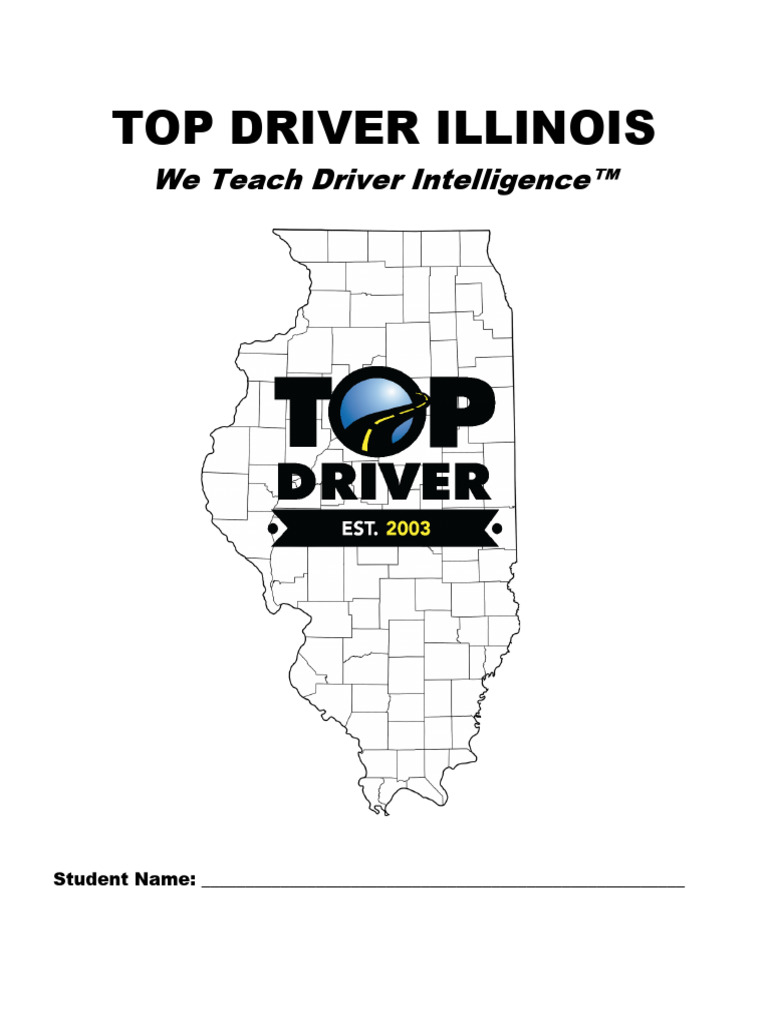 Illinois Driver Education Workbook | PDF | Traffic | Intersection (Road)