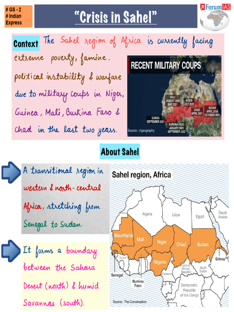 Crisis-In-sahel | PDF | Mali | Burkina Faso