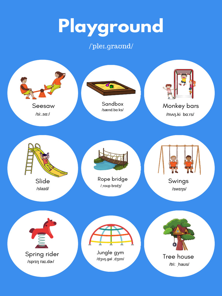 Playground (Vocabulary) | PDF Playground (Vocabulary) | PDF