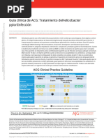 Tratamiento Helicobacter Pylori 2025 | PDF | Drogas | Farmacología