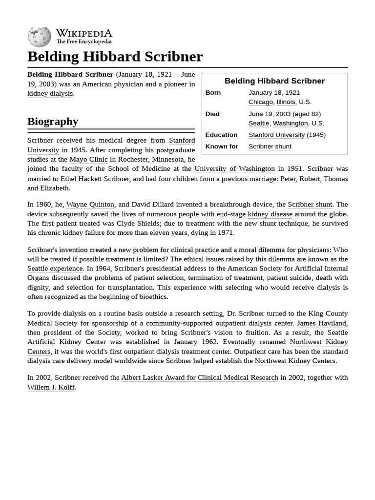 Belding_Hibbard_Scribner | PDF | Health Care | Medicine