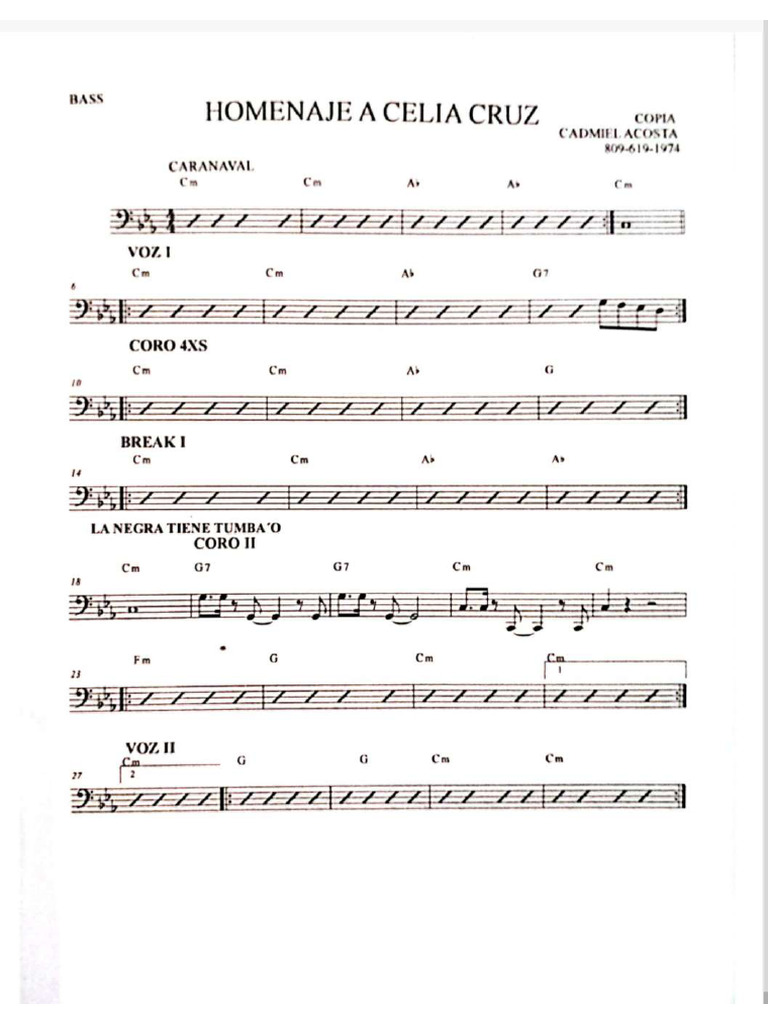 Celia Cruz | PDF