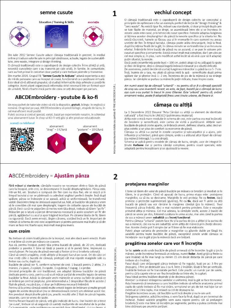 2023 Camasa Cu Altita | PDF